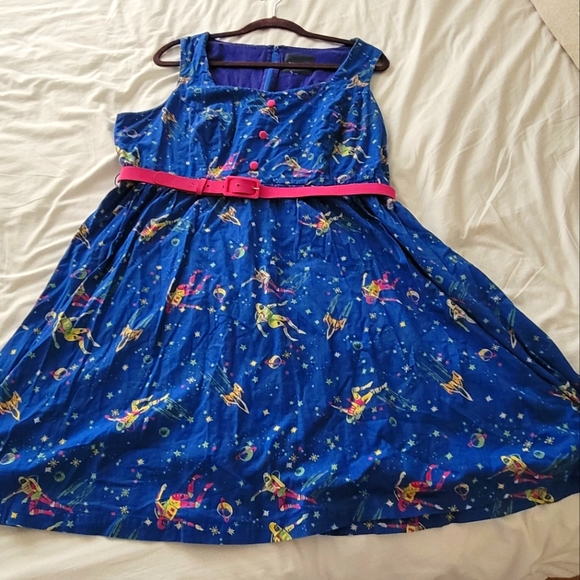 Modcloth | Dresses | Vintage Space Men Dress | Poshmark